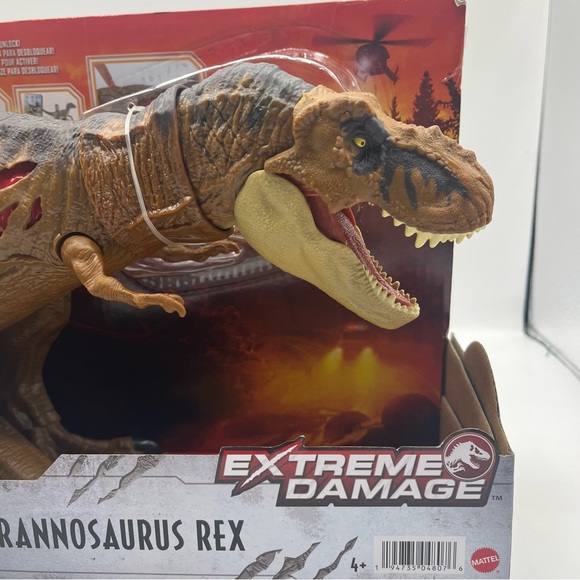 Mattel | Toys | New Jurassic World Dominion Extreme Damage T Rex ...